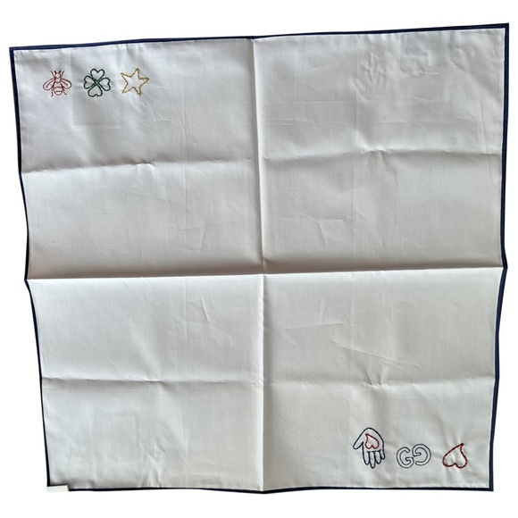 Gucci | Accessories | Gucci Handkerchief Pocket Square | Poshmark